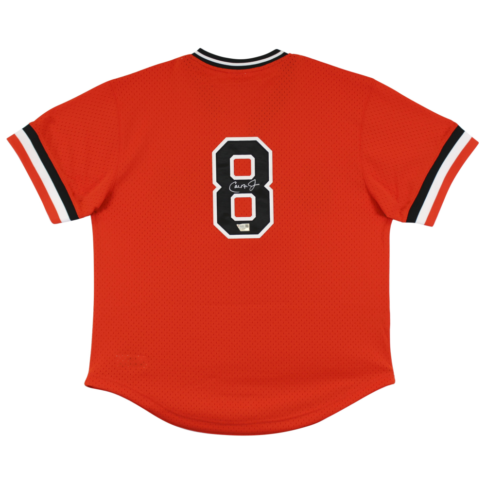 Cal Ripken Jr. Signed Orioles Mitchell & Ness Authentic Jersey ...