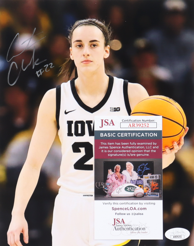 Caitlin Clark Signed Iowa Hawkeyes 8x10 Photo (JSA) | Pristine Auction