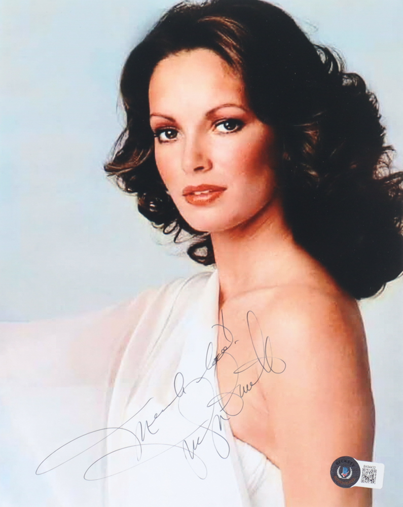Jaclyn Smith Signed 8x10 Photo Inscribed "Much Love" (Beckett ...