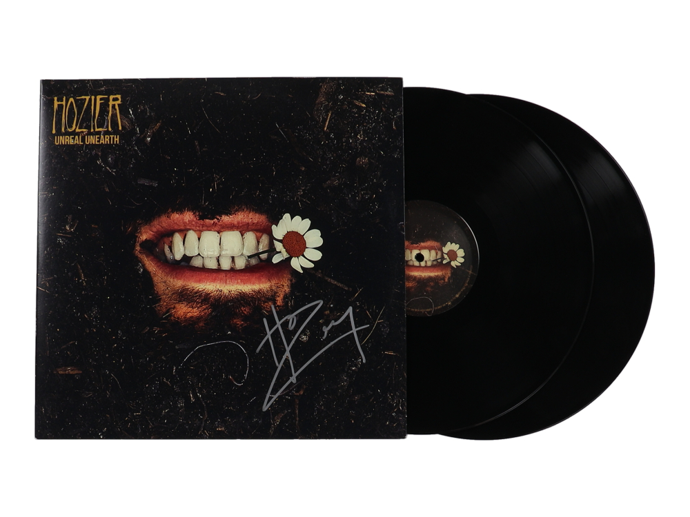 Hozier Signed "Unreal Unearth" Vinyl Record Album Cover (JSA) | Pristine Auction