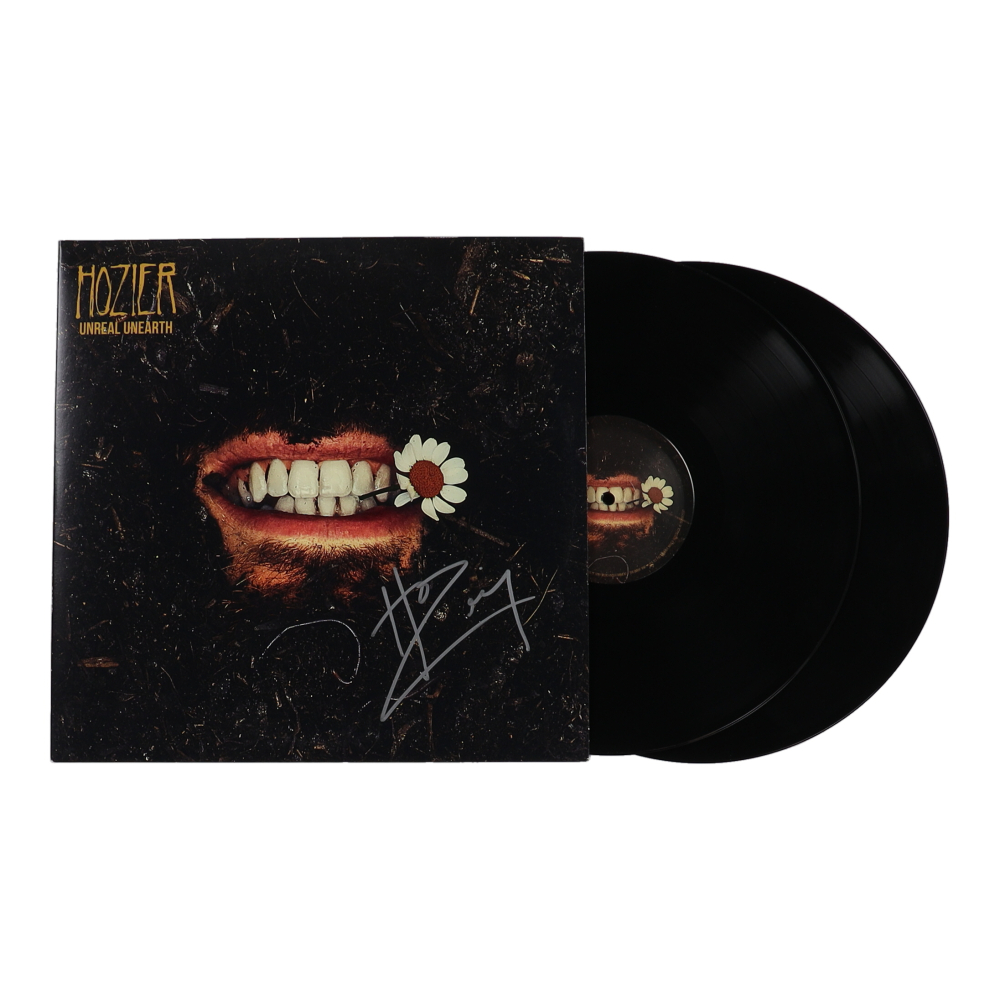Hozier Signed "Unreal Unearth" Vinyl Record Album Cover (JSA ...