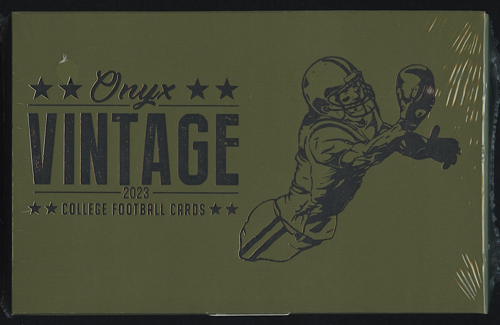 2023 Onyx Vintage Collection Football Box | Pristine Auction