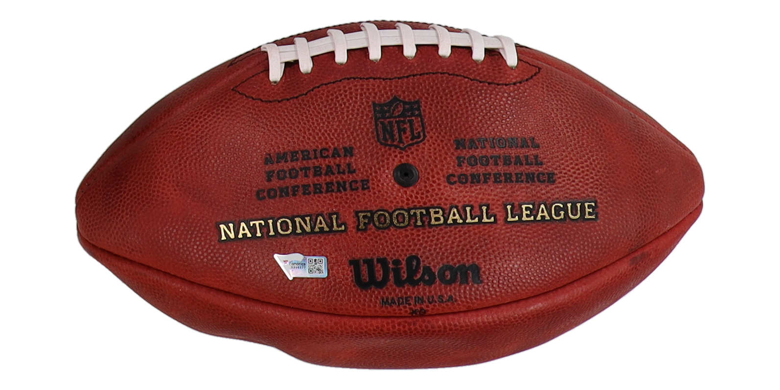 Carson Wentz Signed "The Duke" NFL Official Game Football Inscribed ...