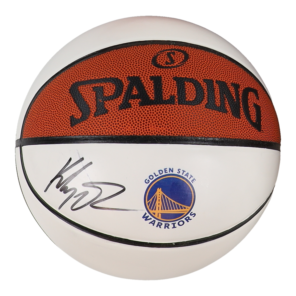 Klay Thompson Signed Warriors Logo Basketball (Fanatics) | Pristine Auction