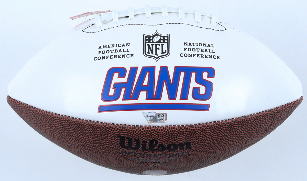 Harry Carson Signed Giants Logo Football Inscribed "HOF 06" (Fanatics ...