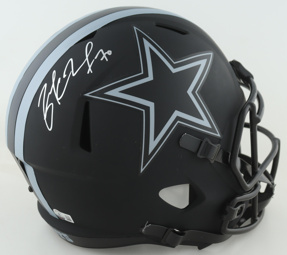 Zack Martin Signed Cowboys Eclipse Alternate Speed Full-Size Helmet (Beckett) | Pristine Auction