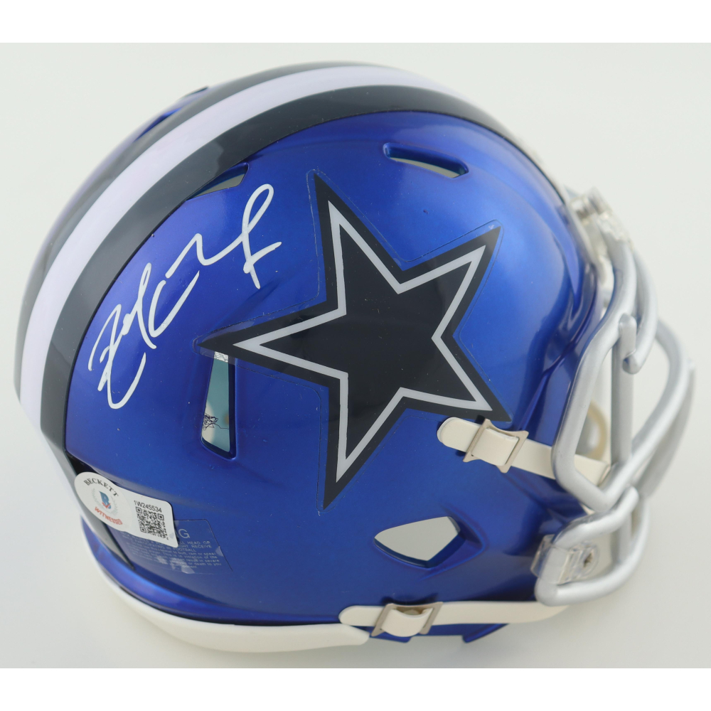 Zack Martin Signed Cowboys Flash Alternate Speed Mini Helmet (Beckett) | Pristine Auction