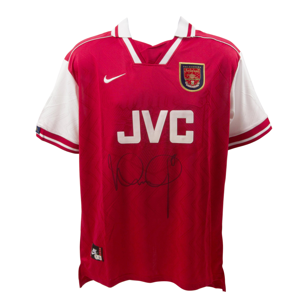 Ian Wright Signed Arsenal Home Jersey (Beckett) | Pristine Auction
