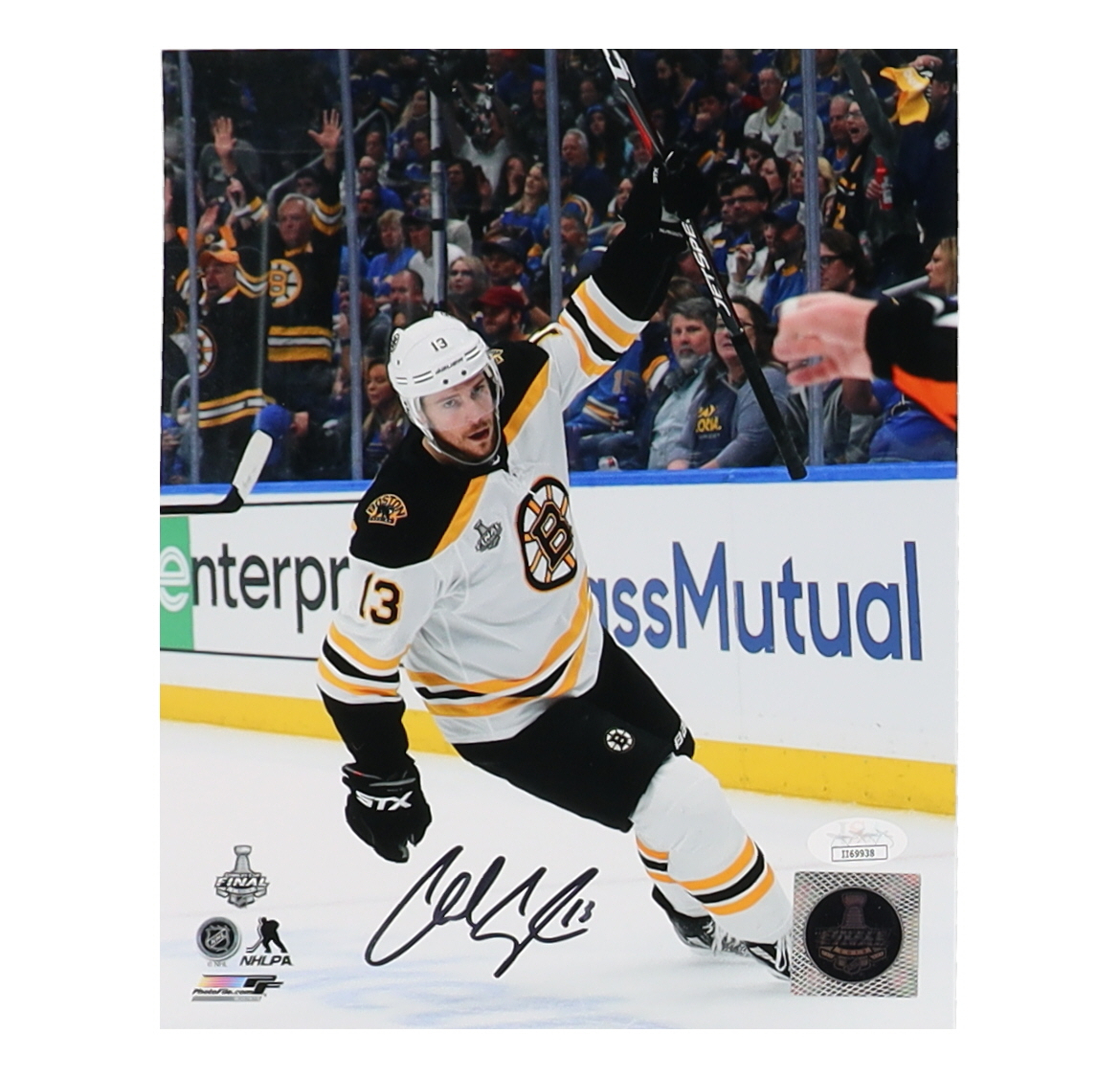 Charlie Coyle Signed Bruins 8x10 Photo (JSA) | Pristine Auction