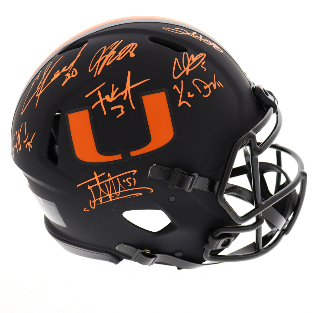 2001 Miami Hurricanes LE Full-Size Authentic On-Field Eclipse Alternate ...