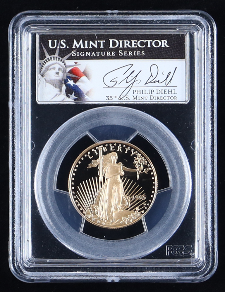 1995-W Proof American Gold Eagle $50 - 1oz. Gold (PCGS PR69DCAM) | Pristine Auction