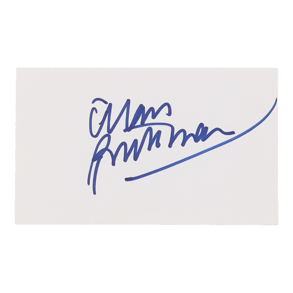 Alan Rickman Signed Cut (JSA) | Pristine Auction