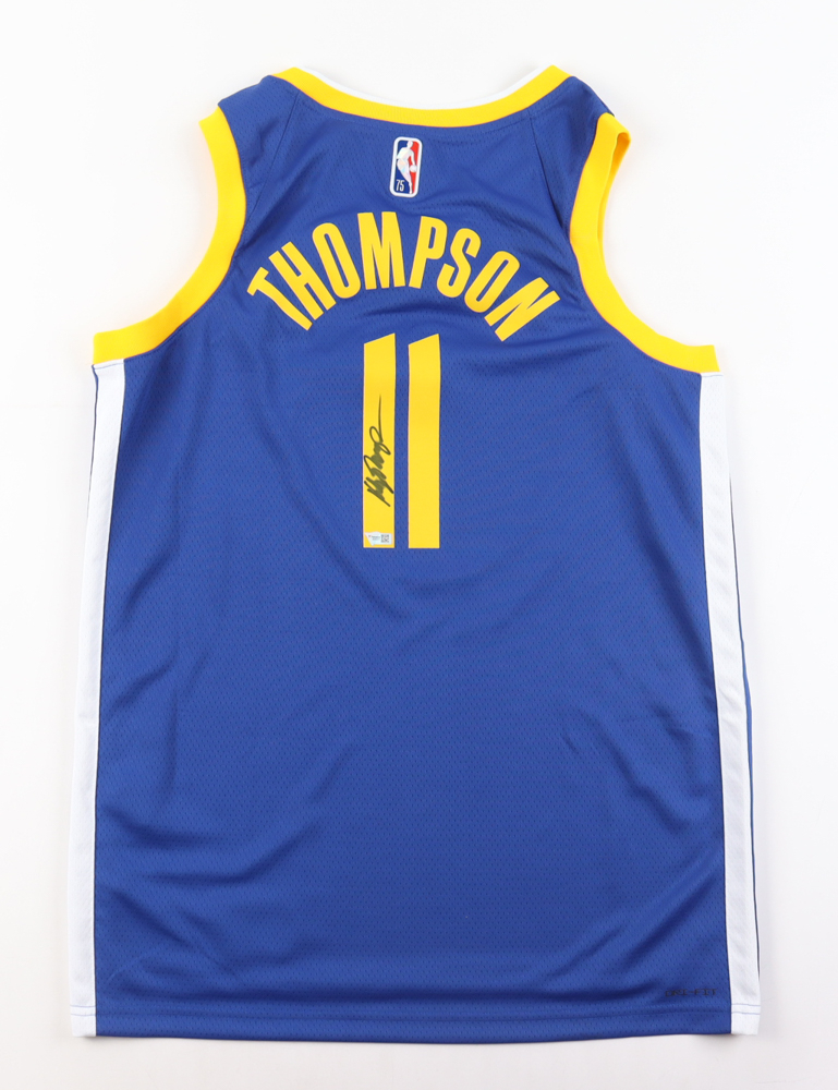 Klay Thompson Signed Warriors Jersey (Fanatics) | Pristine Auction