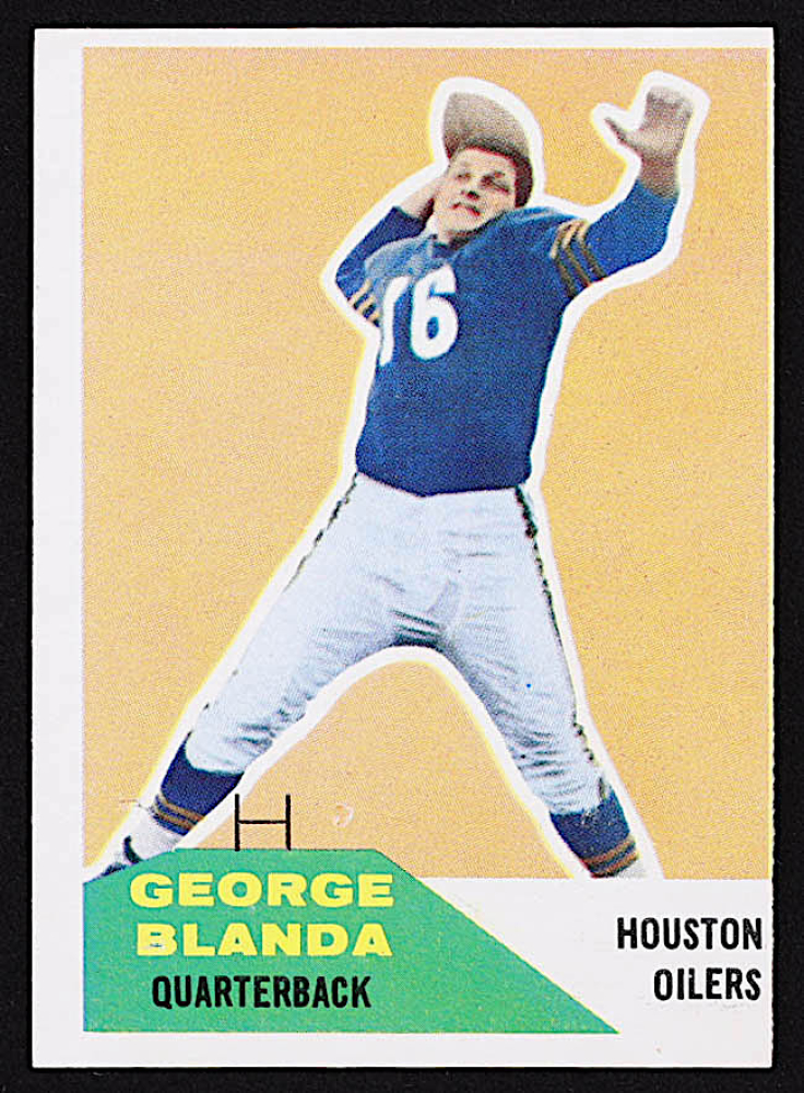 George Blanda 1960 Fleer #58 | Pristine Auction
