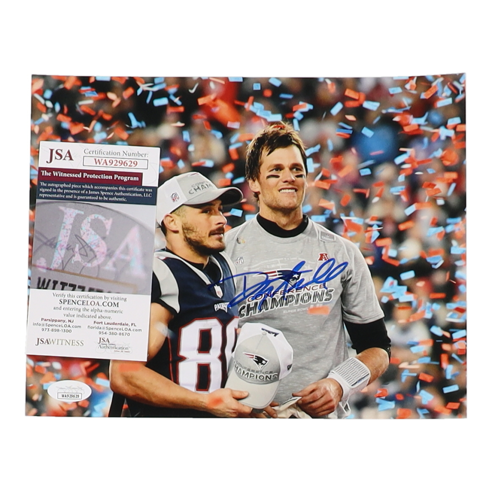 Danny Amendola Signed Patriots 8x10 Photo (JSA) | Pristine Auction