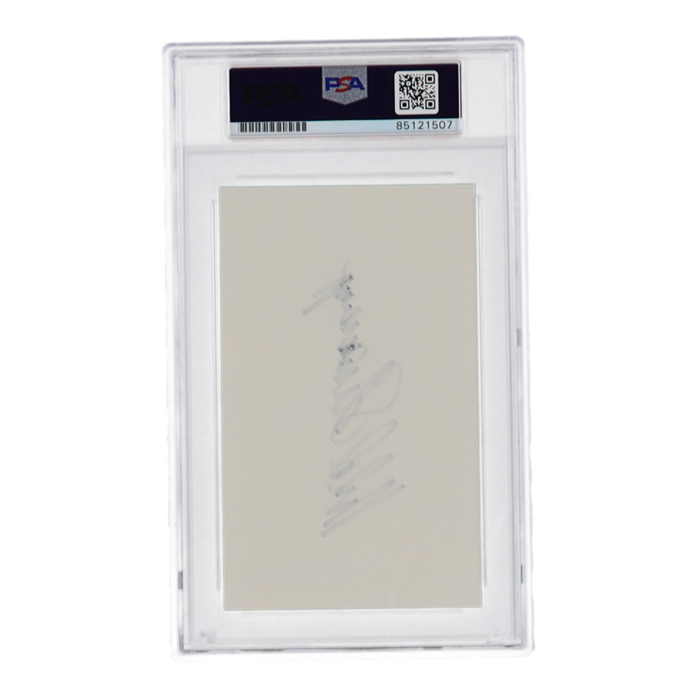 Arnold Schwarzenegger Signed Index Card (PSA) | Pristine Auction