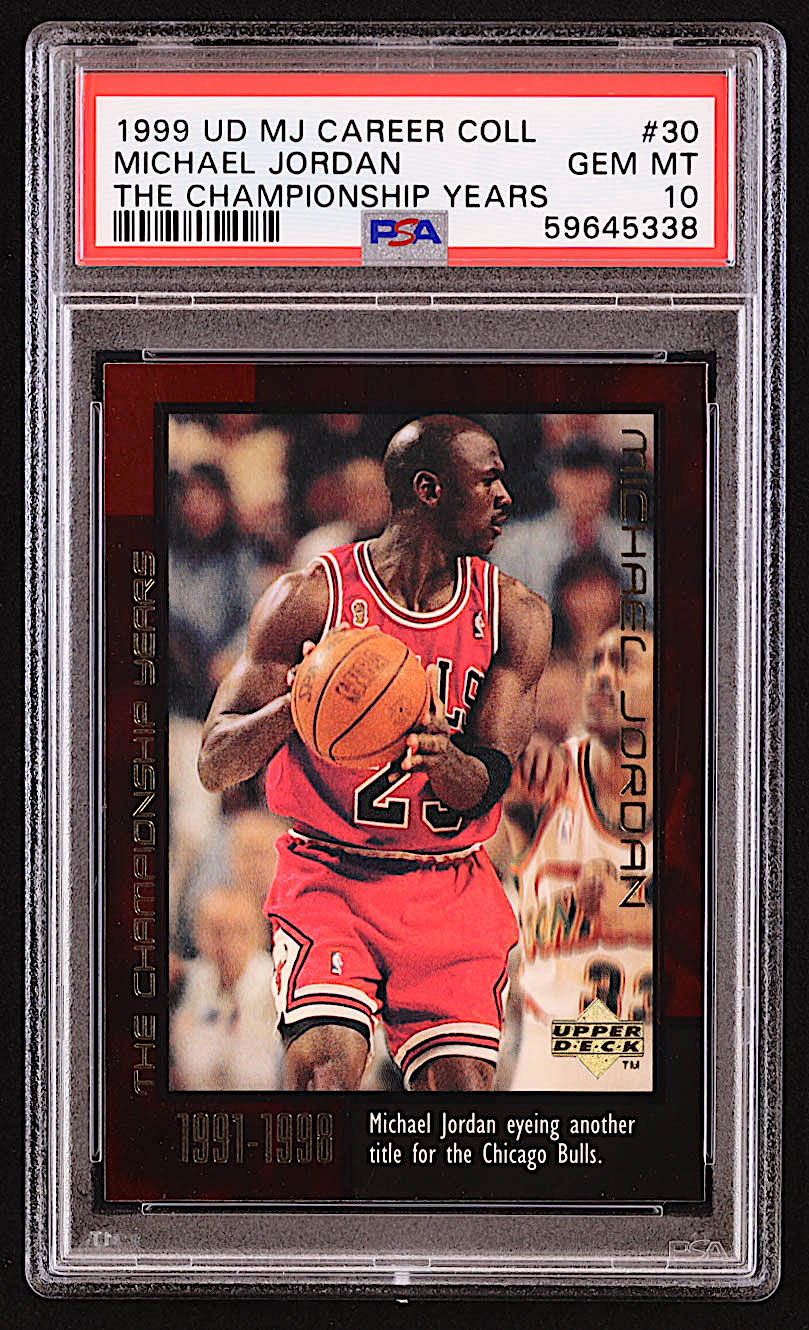 Michael Jordan 1999 Upper Deck Michael Jordan Career #30 / The ...