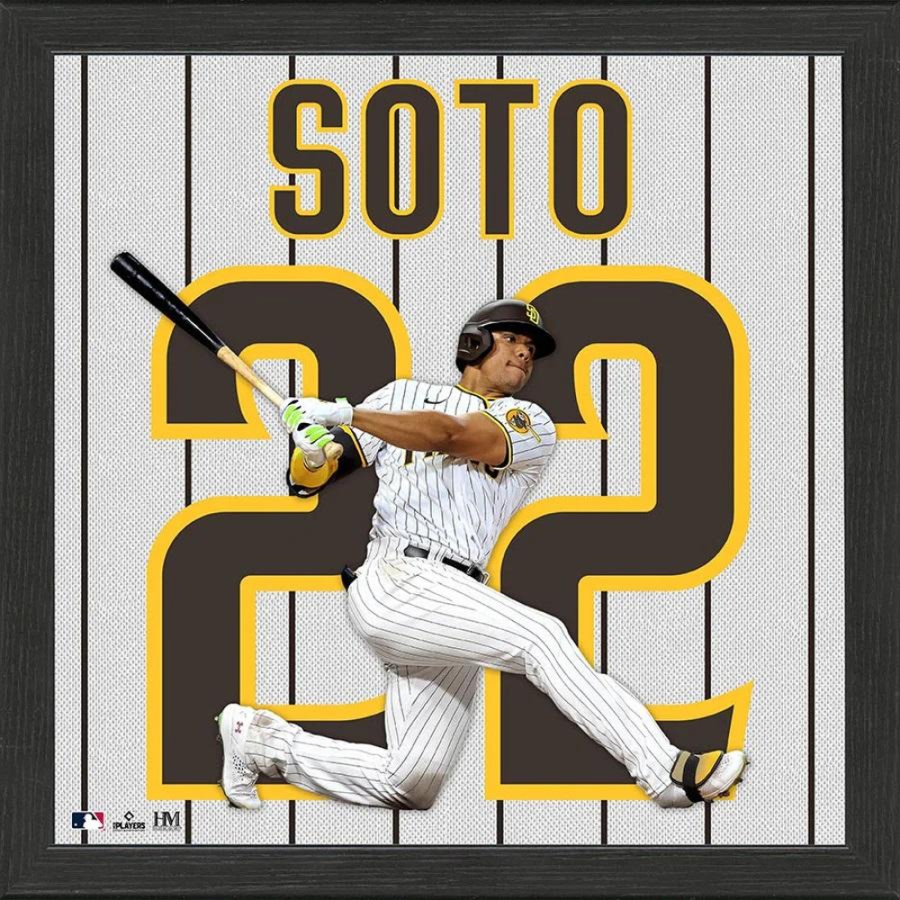 Juan Soto Padres "Impact Jersey" Custom Framed Photo | Pristine Auction