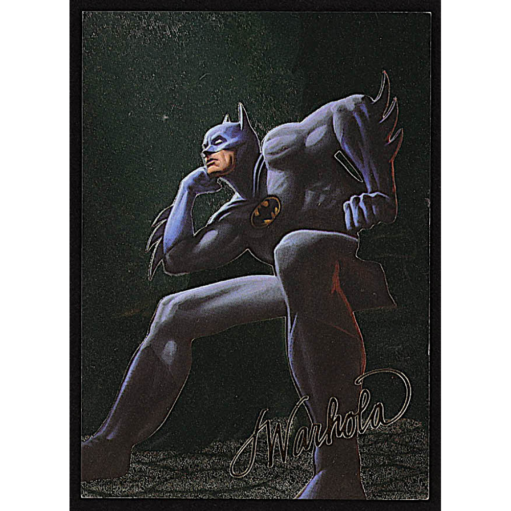 Batman / James Warhola 1995 SkyBox Batman Master Series Spectra Etch #6 ...