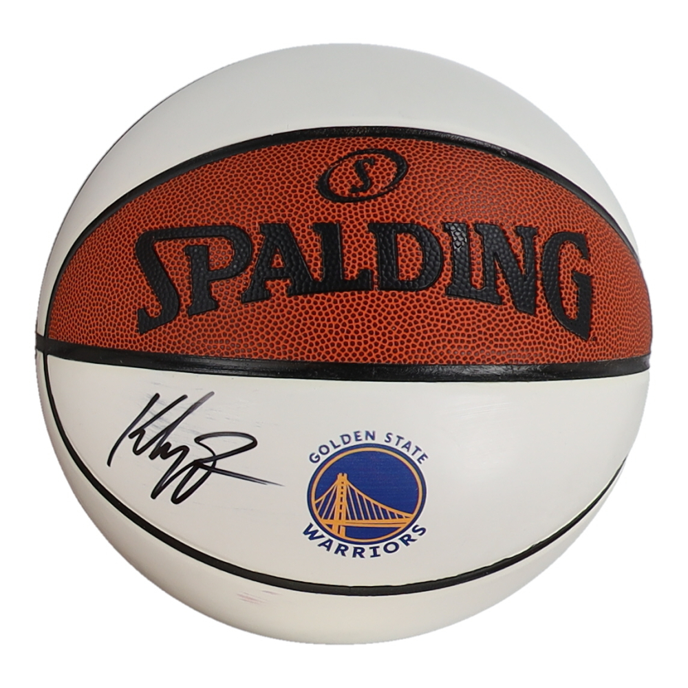 Klay Thompson Signed Warriors Logo Basketball (Fanatics) | Pristine Auction