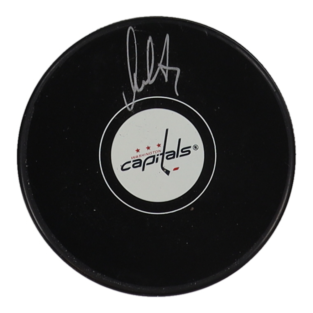 Alexander Ovechkin Signed Capitals Logo Puck (Fanatics) | Pristine Auction