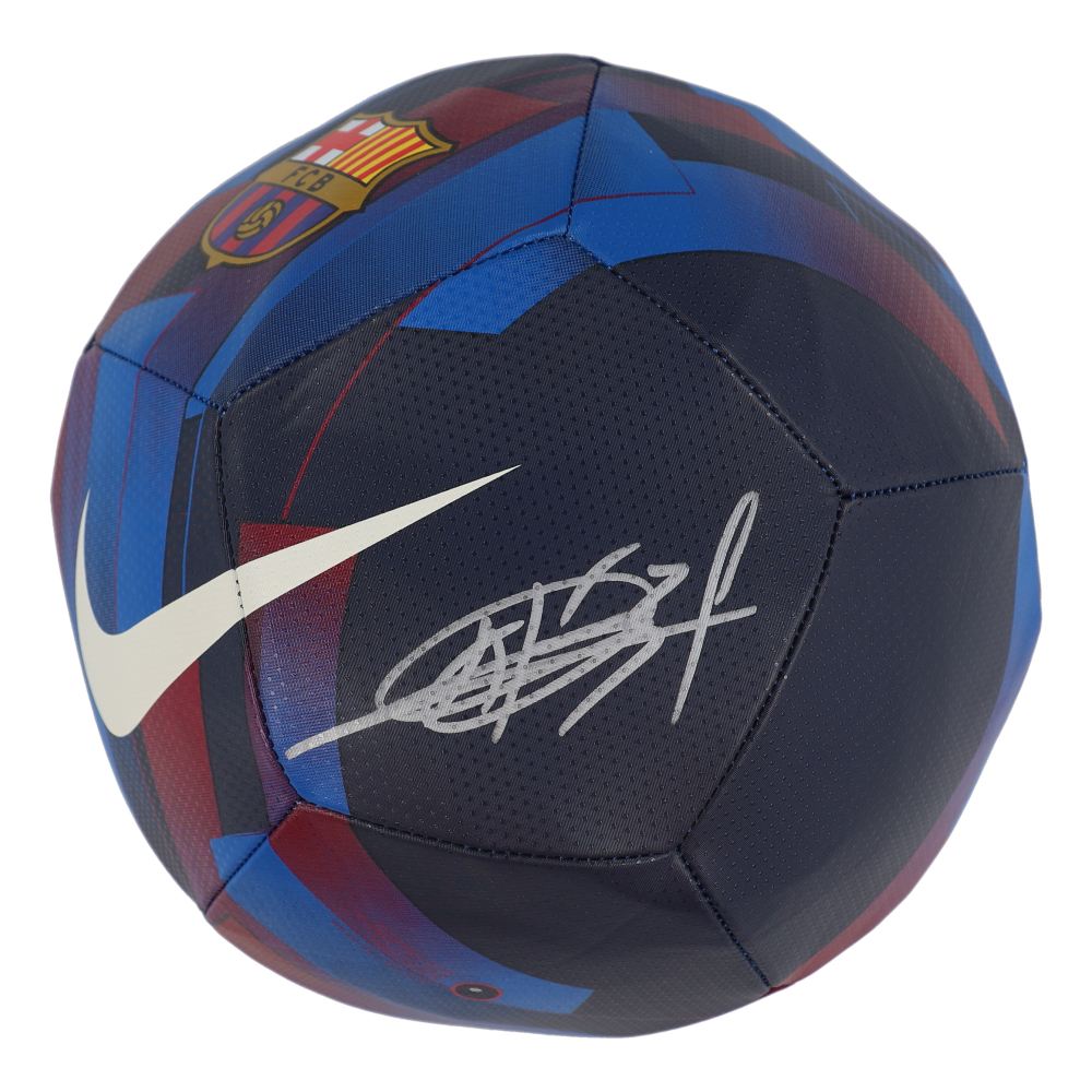 Ansu Fati Signed FC Barcelona Logo Soccer Ball (Beckett) | Pristine Auction