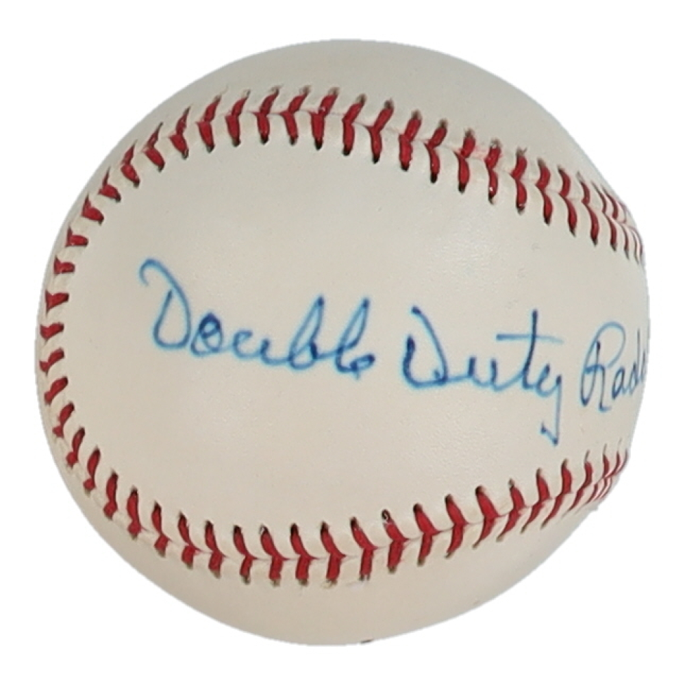 Ted "Double Duty" Radcliffe Signed Baseball (Beckett) | Pristine Auction