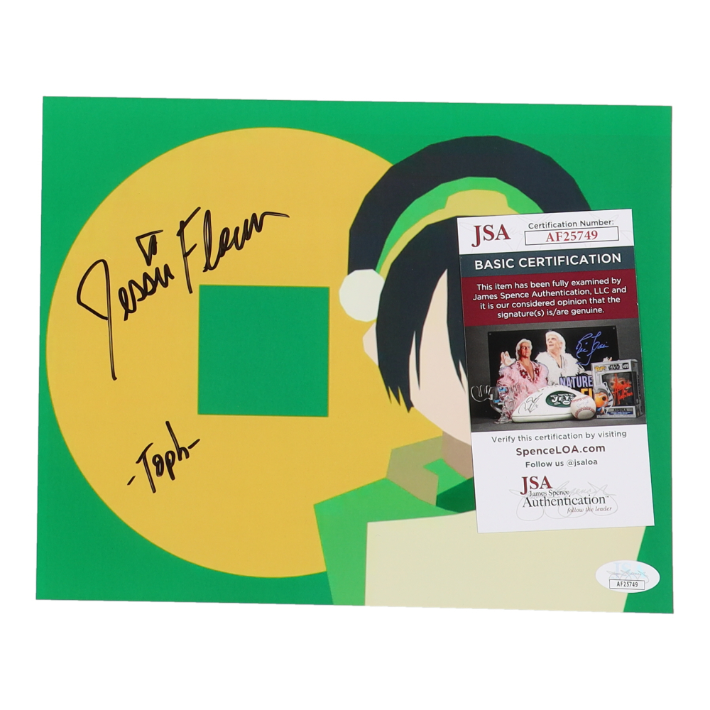 Jessie Flower Signed "Avatar: The Last Airbender" 8x10 Photo Inscribed ...