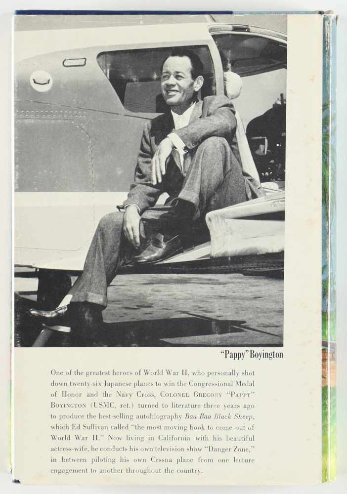 Pappy Boyington Signed "Tonya" Hardcover Book (PSA) | Pristine Auction