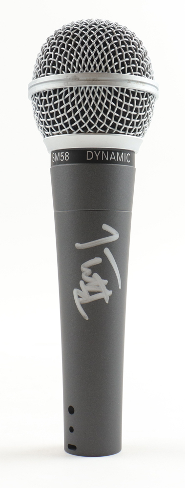 Joe Elliott Signed Microphone (JSA) | Pristine Auction