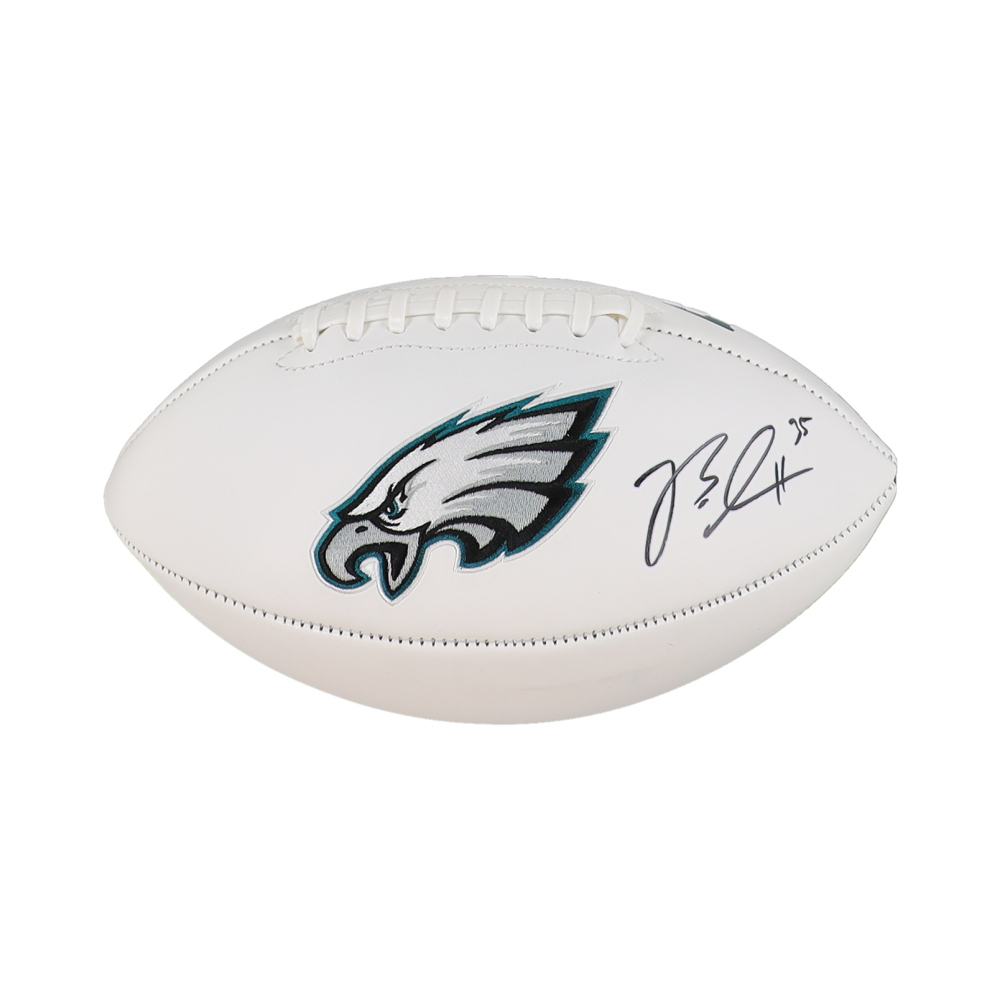 Boston Scott Signed Eagles Logo Football (JSA) | Pristine Auction