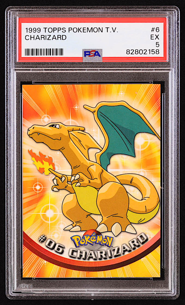 Charizard 2000 Topps Pokemon #6 Series 1 (PSA 5) | Pristine Auction
