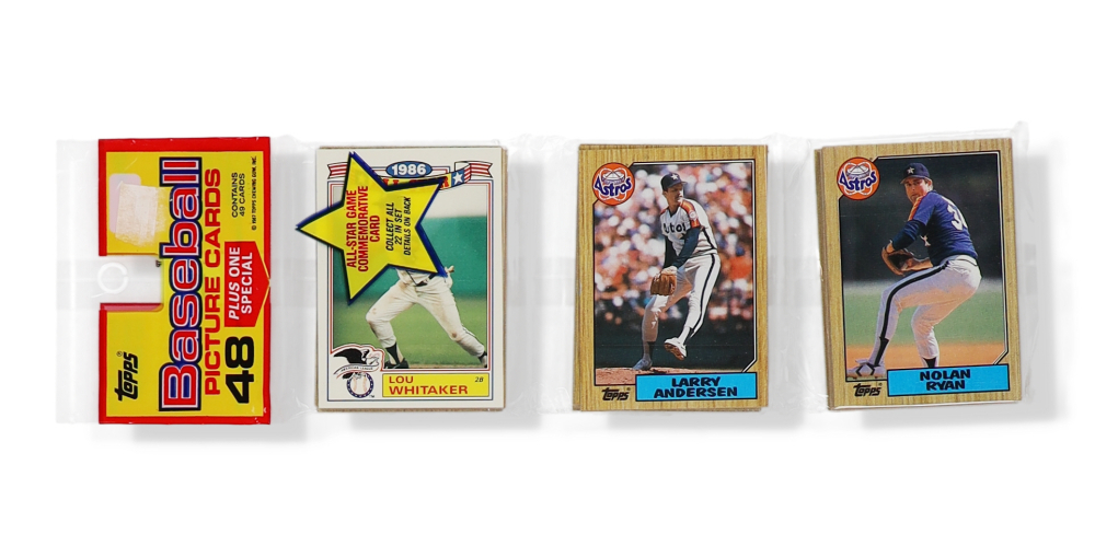 1987 Topps Baseball Rack Pack with (49) Cards | Pristine Auction