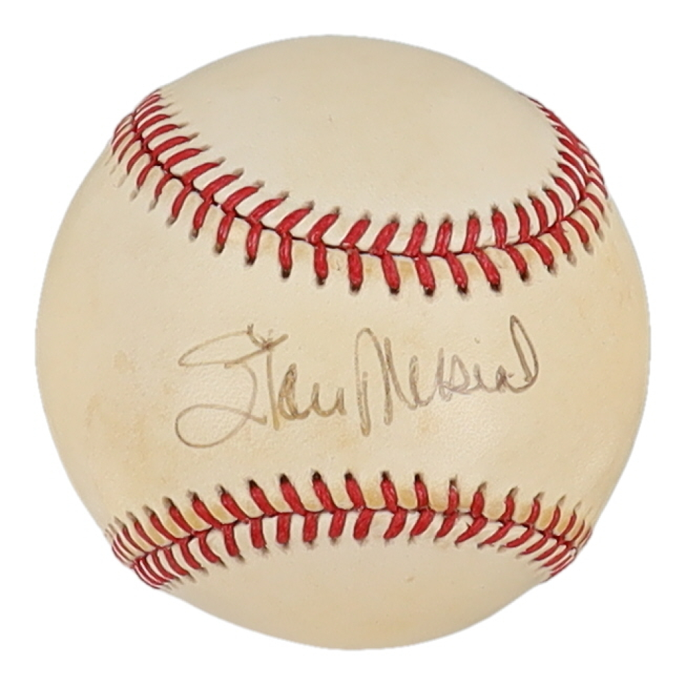 Stan Musial Signed ONL Baseball (Beckett) | Pristine Auction