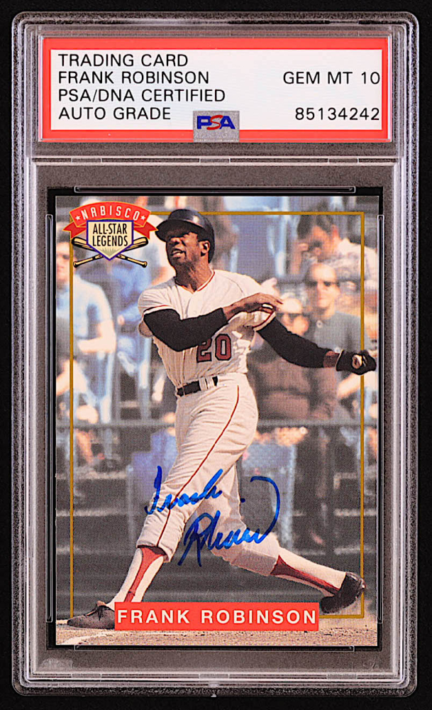 Frank Robinson 1994 Nabisco All-Star Autographs #3 (PSA | Autograph ...