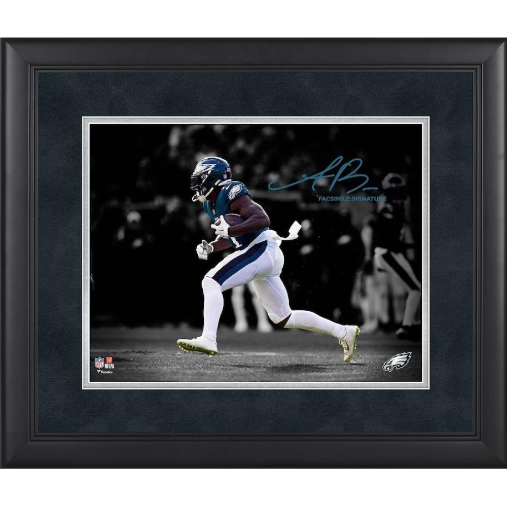 A. J. Brown Eagles Custom Framed Photo | Pristine Auction