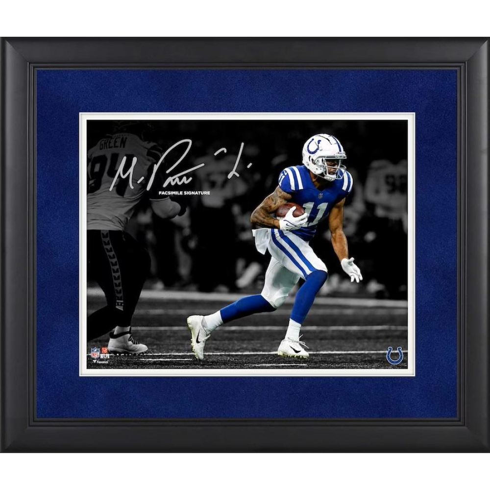 Michael Pittman Jr. Colts Custom Framed Photo | Pristine Auction