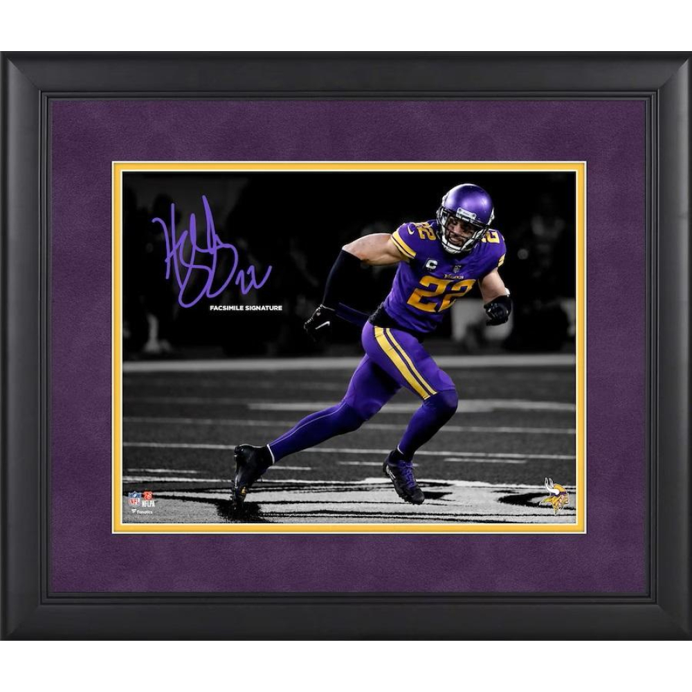 Harrison Smith Vikings Custom Framed Spotlight Photo Display | Pristine ...