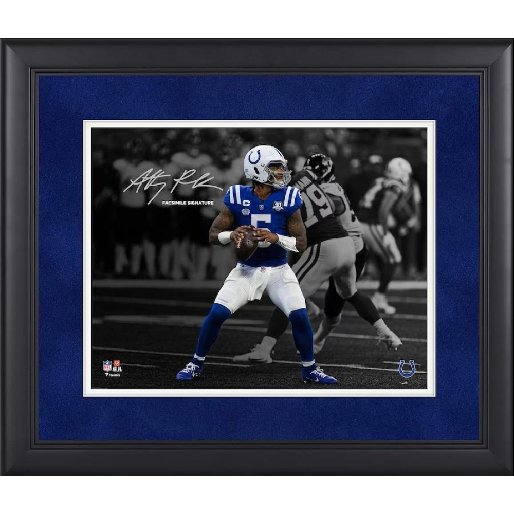 Anthony Richardson Colts Custom Framed Spotlight Photo Display ...