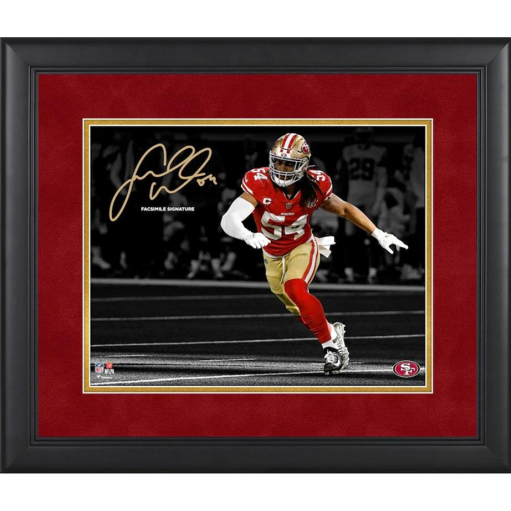 Fred Warner 49ers Custom Framed Spotlight Photo Display | Pristine Auction