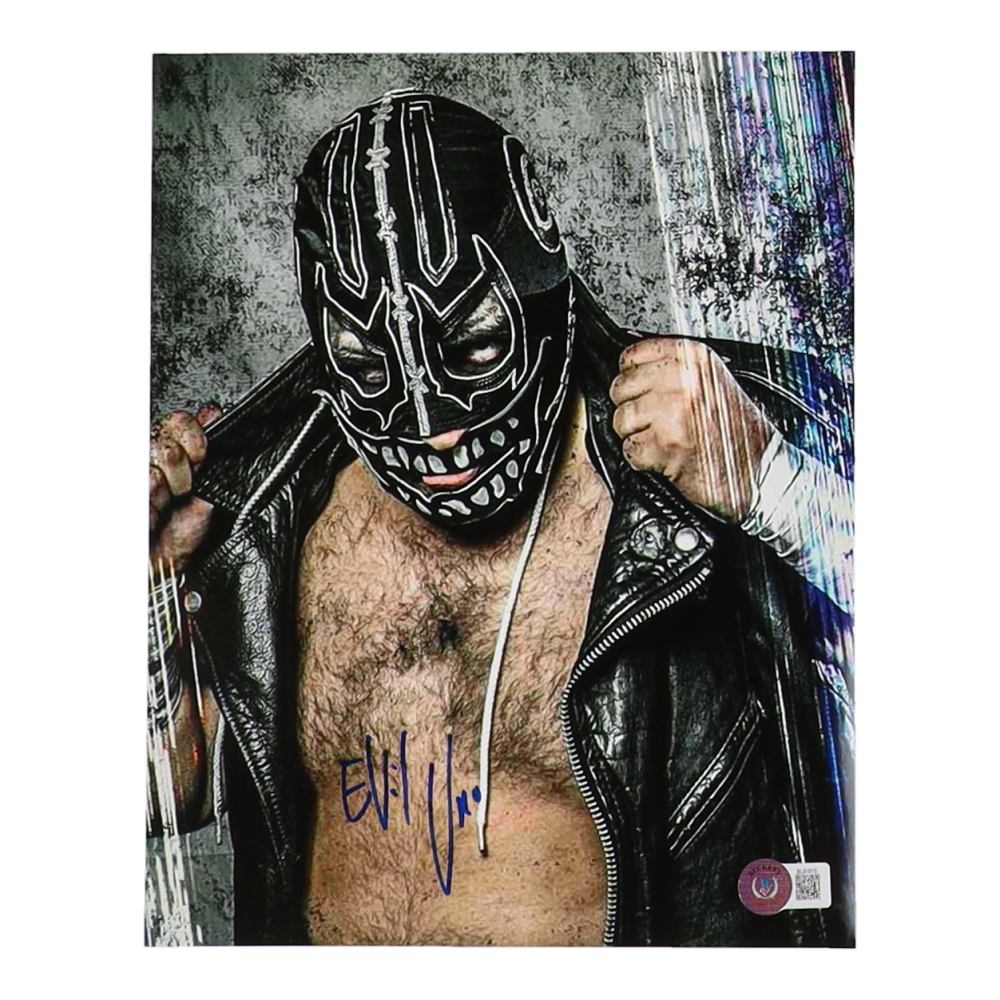 Evil Uno Signed AEW 8x10 Photo (Beckett) | Pristine Auction