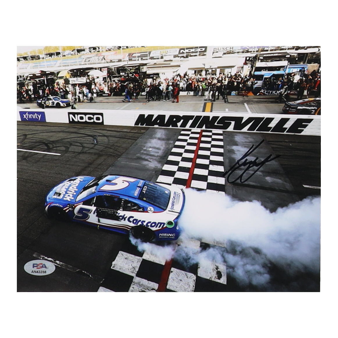 Kyle Larson Signed NASCAR 8x10 Photo (PSA) | Pristine Auction
