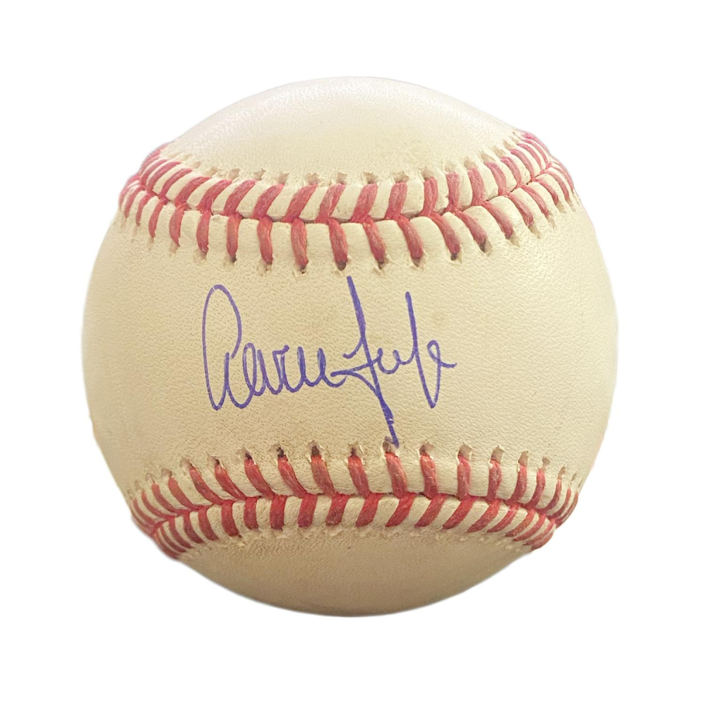 Aaron Judge Signed 2022 Game-Used OML Baseball (MLB & Fanatics ...