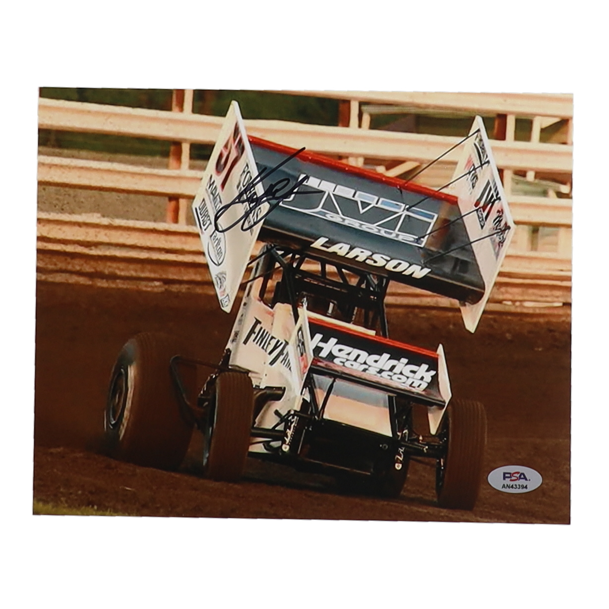 Kyle Larson Signed NASCAR 8x10 Photo (PSA) | Pristine Auction