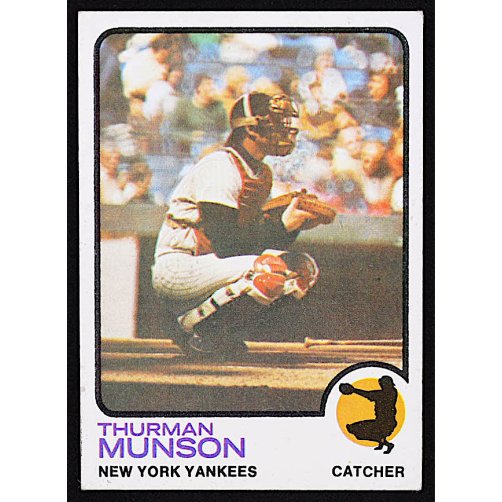 Thurman Munson 1973 Topps #142 | Pristine Auction
