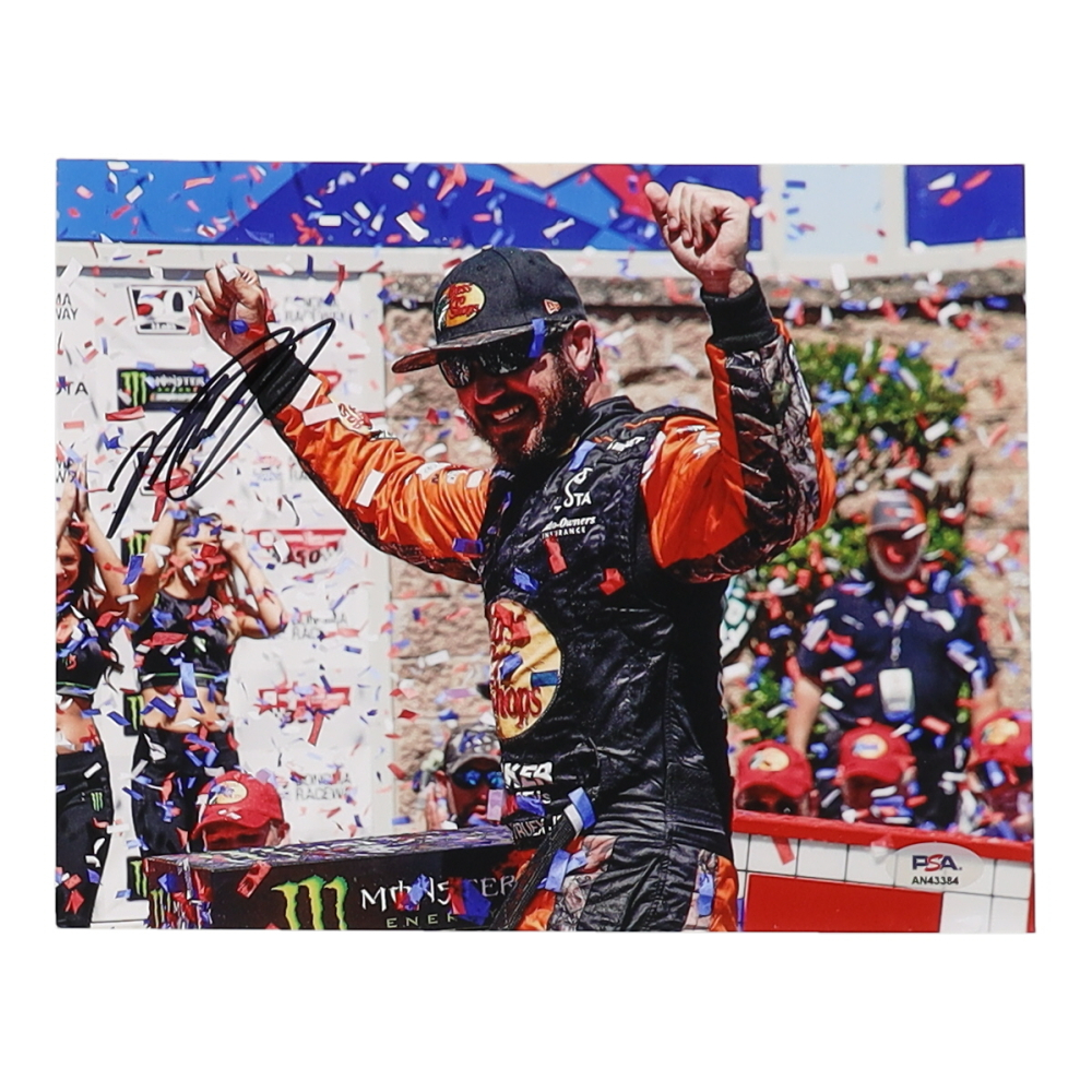 Martin Truex Jr. Signed NASCAR 8x10 Photo (PSA) | Pristine Auction