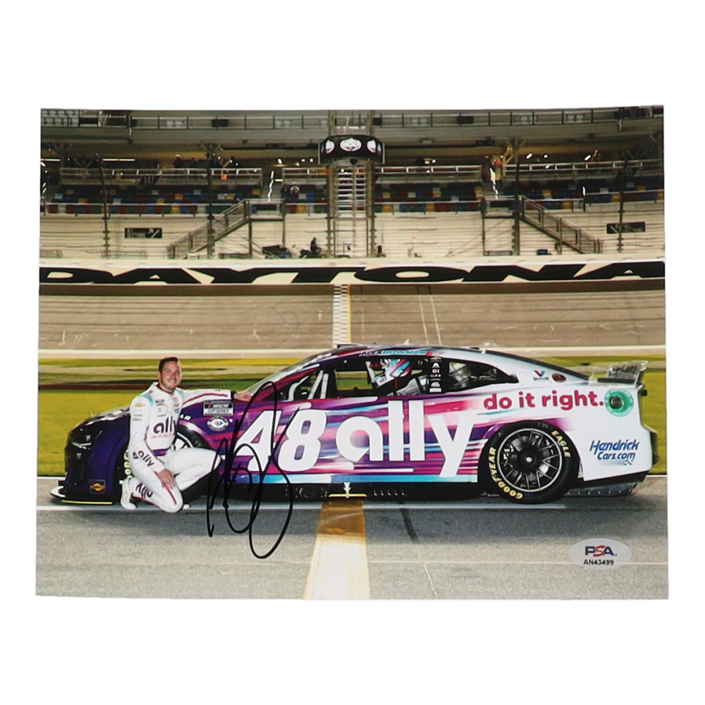Alex Bowman Signed NASCAR 8x10 Photo (PSA) | Pristine Auction