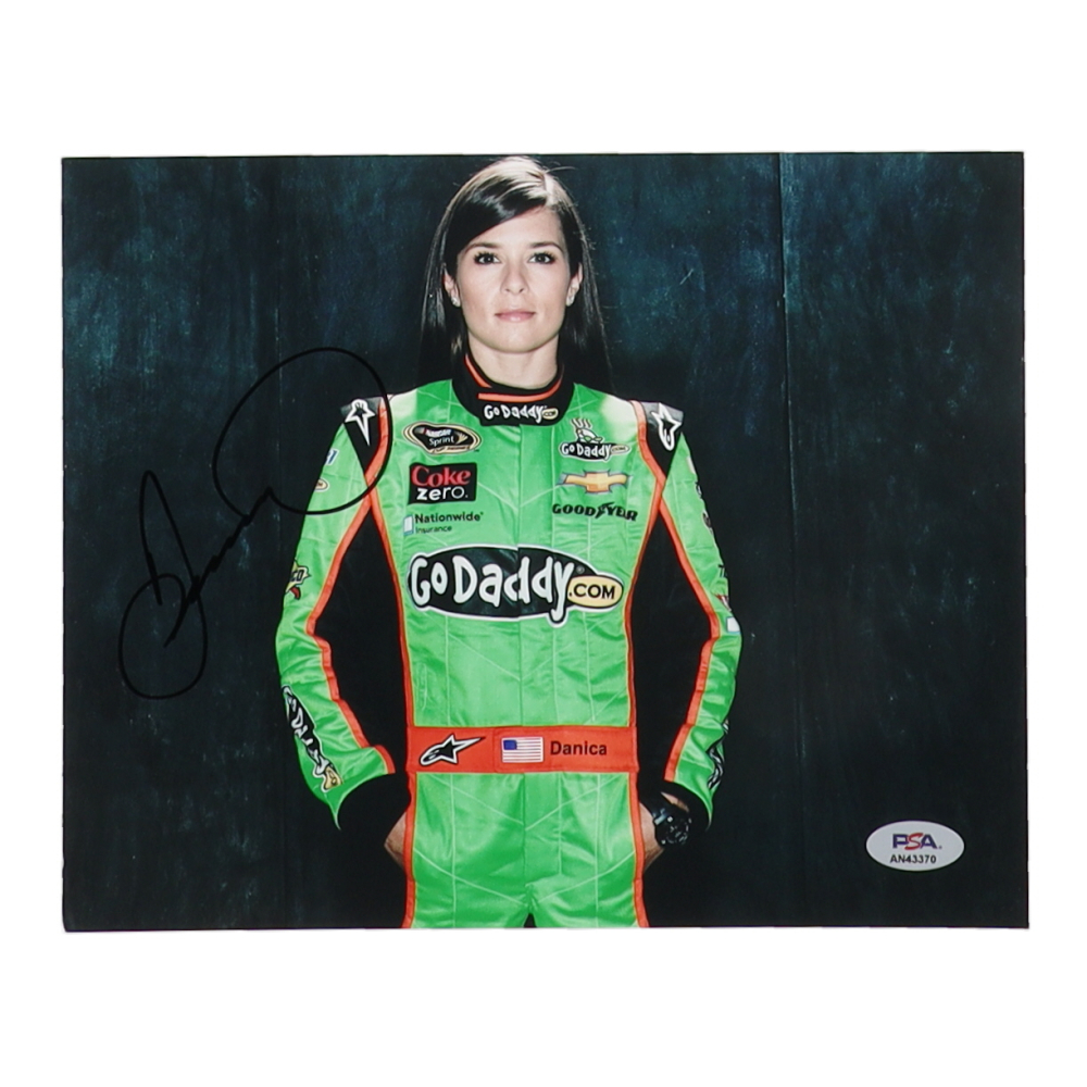 Danica Patrick Signed NASCAR 8x10 Photo (PSA) | Pristine Auction