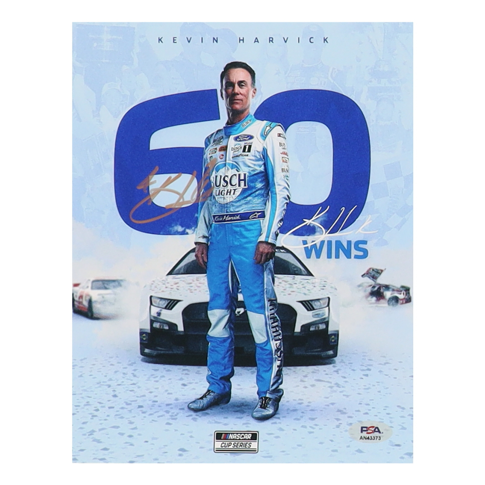 Kevin Harvick Signed NASCAR 8x10 Photo (PSA) | Pristine Auction