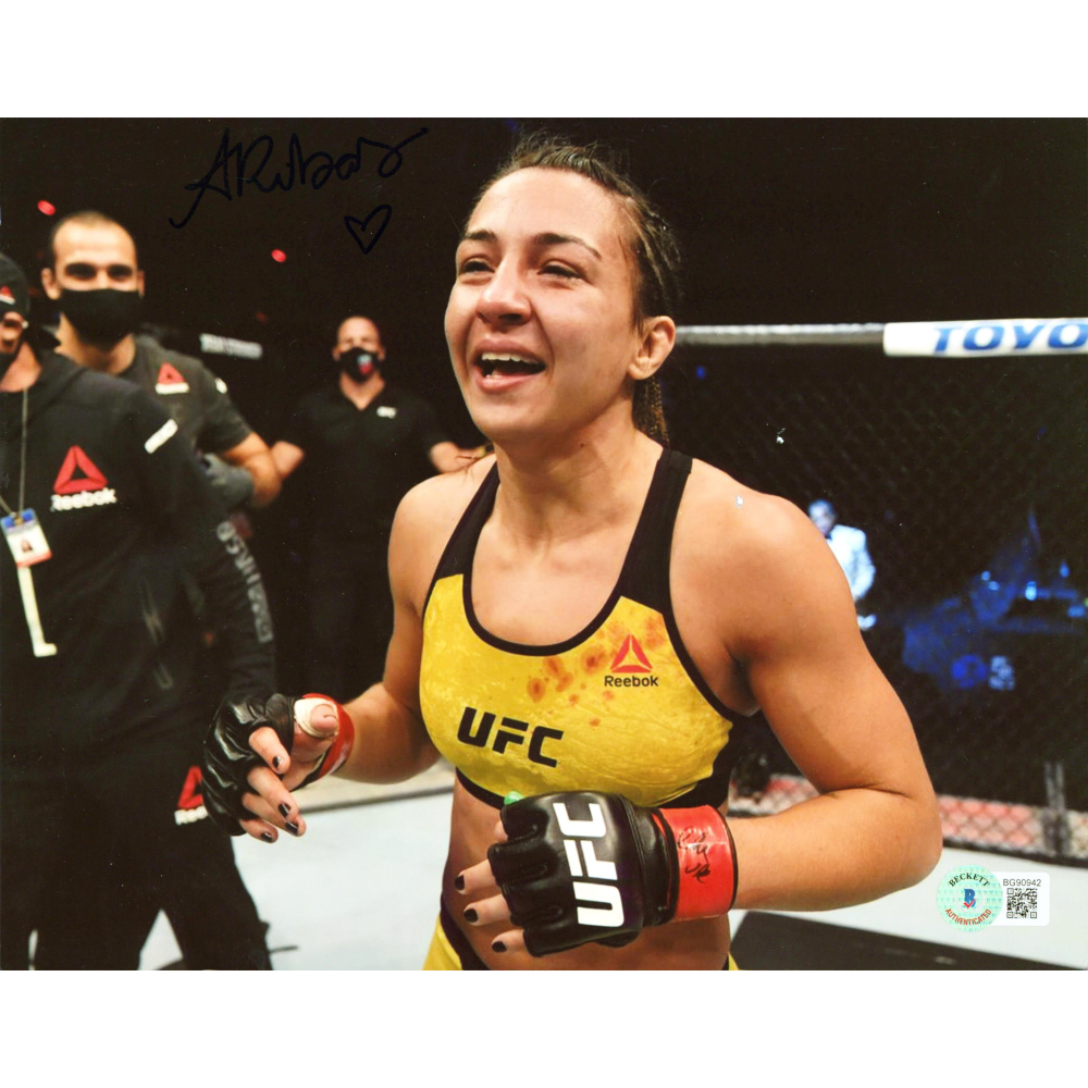 Amanda Ribas Signed UFC 8x10 Photo (Beckett) | Pristine Auction